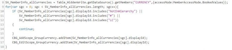 How to use getMembers() API - SAP Analytics Designer