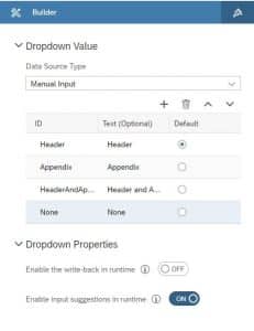 Export Excel, CSV, Or PDF with SAP Analytics Designer