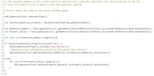 How to use getDimensions() and getDimensionProperties() API's