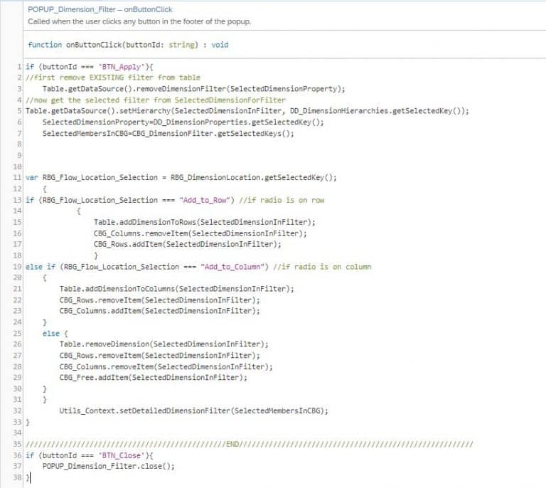 How to use getDimensions() and getDimensionProperties() API's