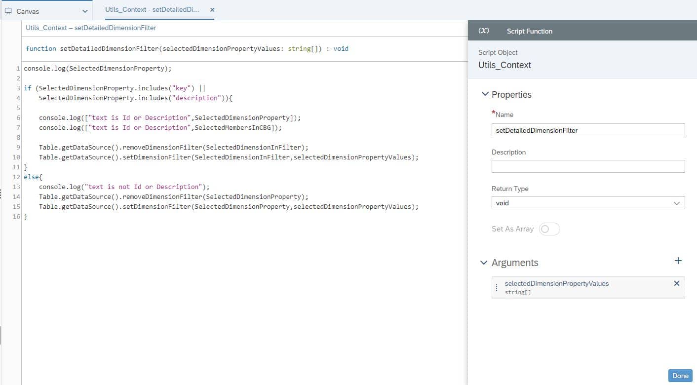 How to use getDimensions() and getDimensionProperties() API's