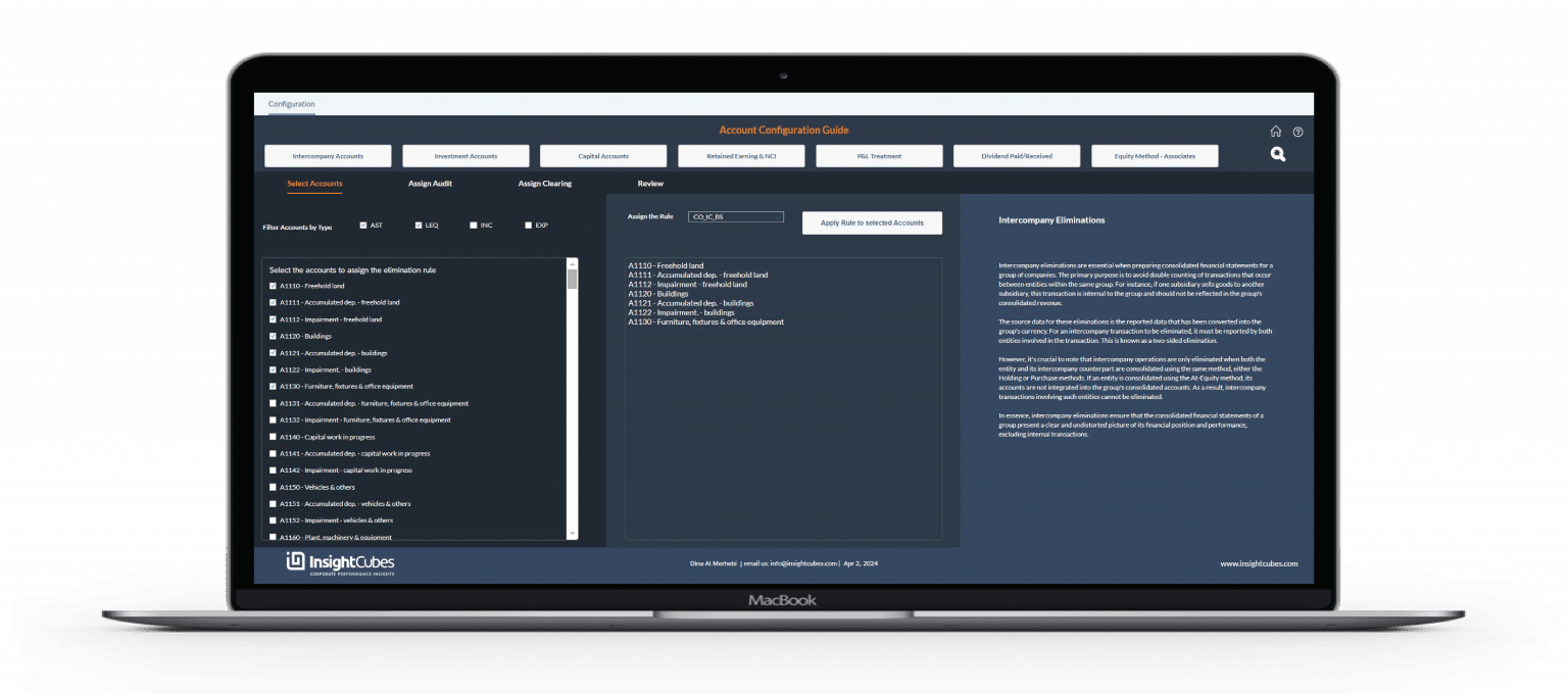 Account Configuration Guide - InsightCubes